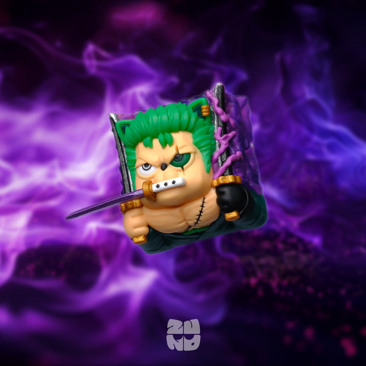 Zuno Cat Zoro - One Piece - Artisan Keycap – Zuno Creations
